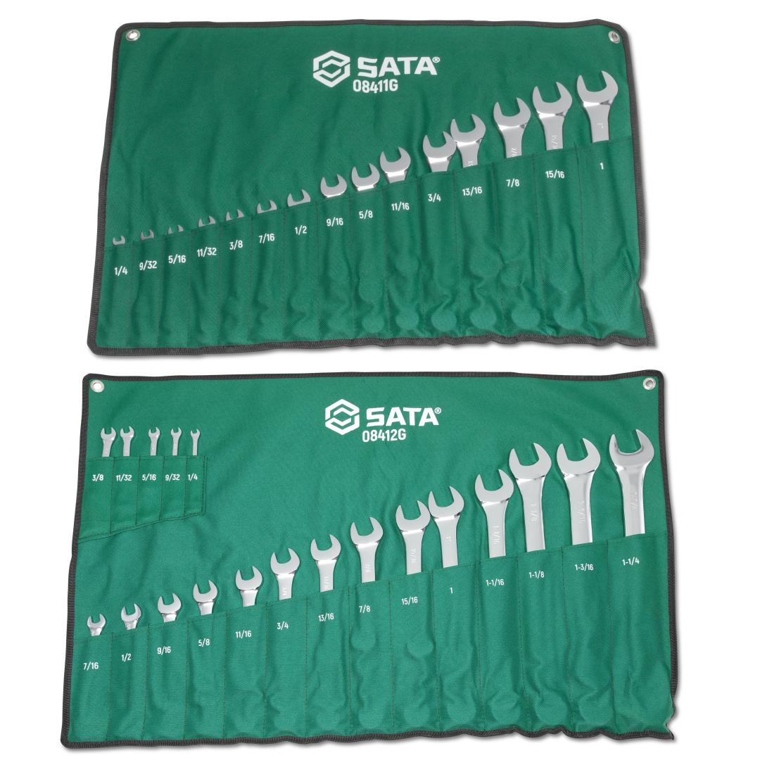 38 Pc. Metric/SAE Combination Wrench Set - SATA