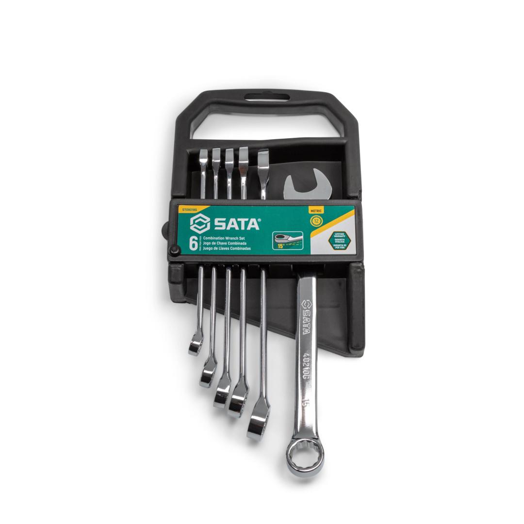 6 Pc. Metric Combination Wrench Set - SATA
