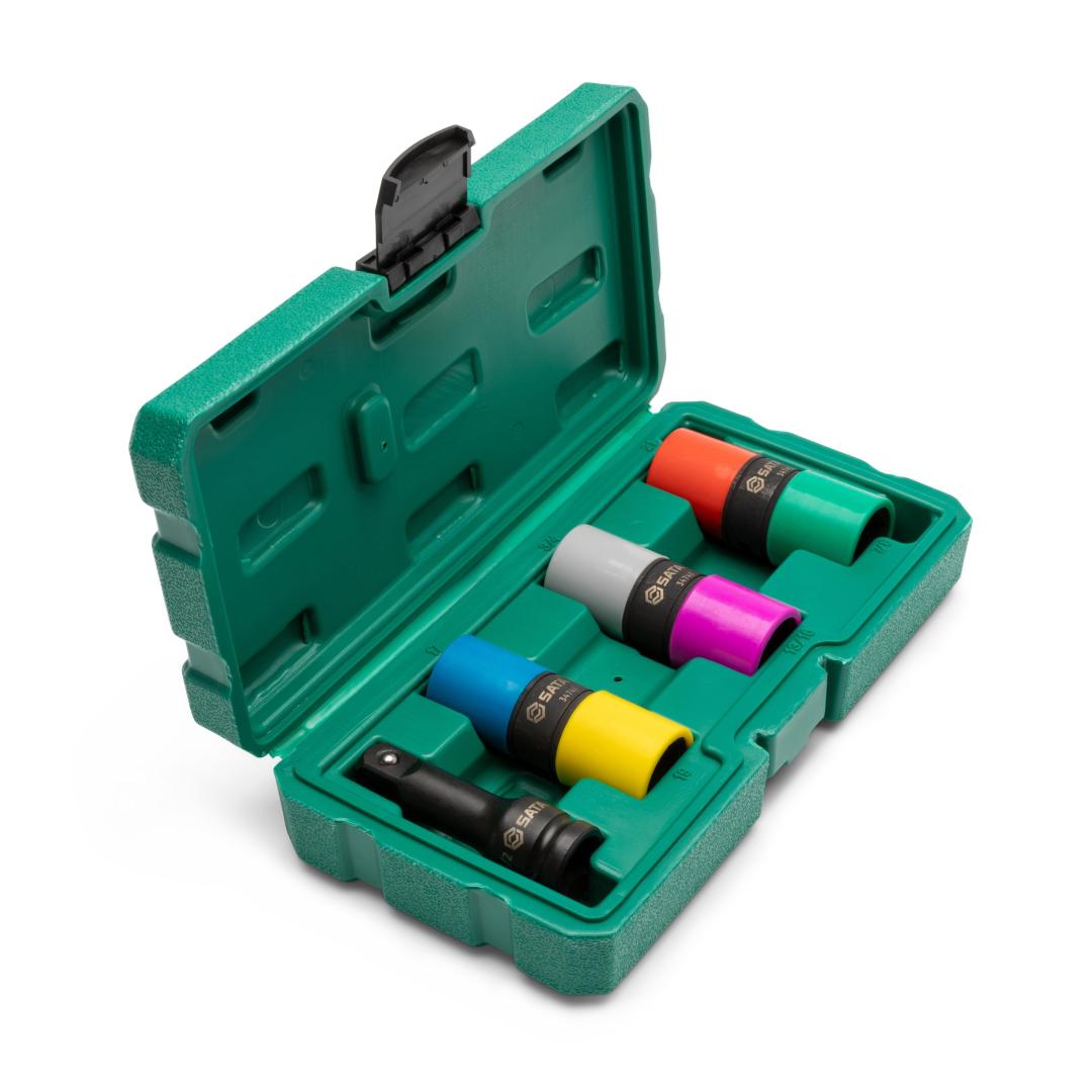 4 Pc. Impact Flip Socket Set - SATA