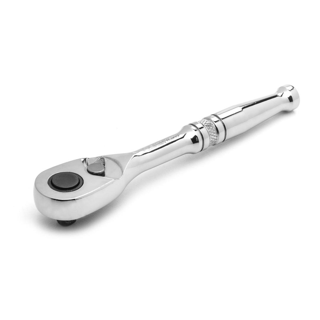 1/4" Drive 72T Quick Release Chrome Ratchet - SATA