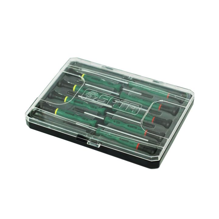 9 Pc. Precision Combination Screwdriver Set - SATA